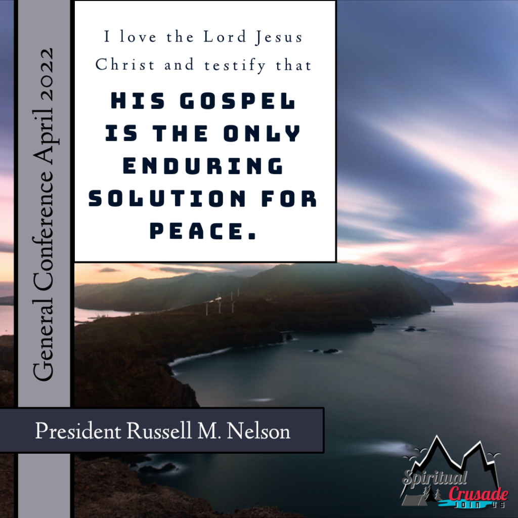 The only enduring solution for peace | Spiritual Crusade