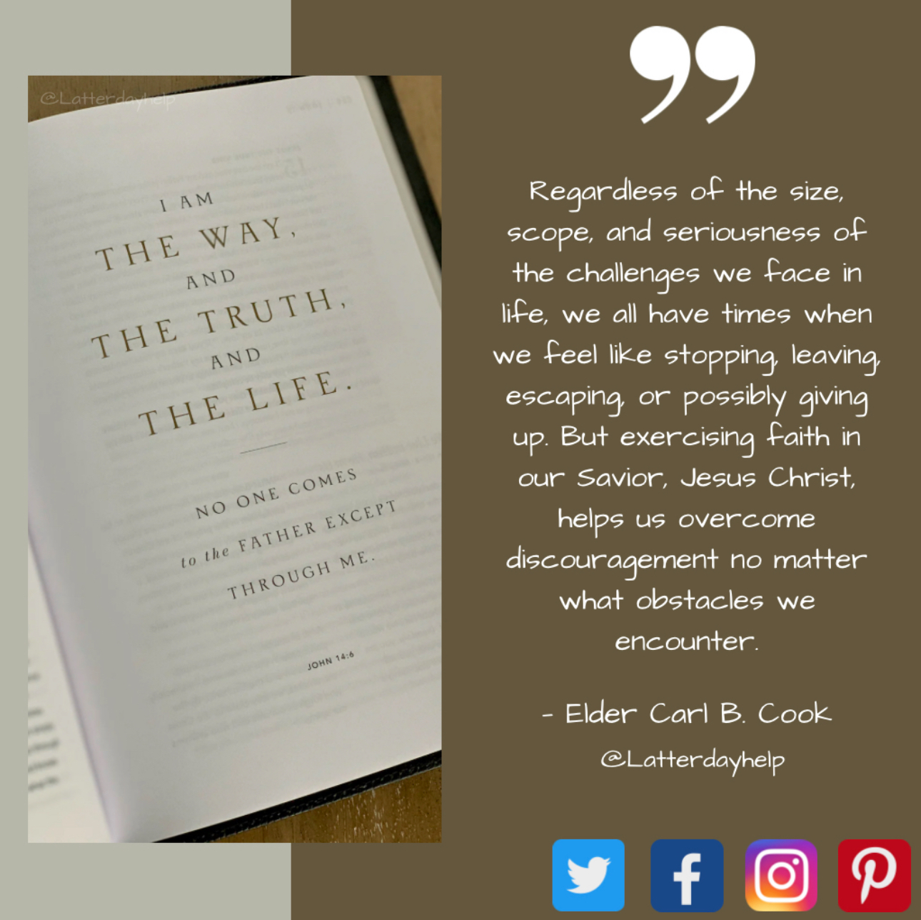 Exercise Faith In Jesus Christ -Latterdayhelp Quotes | Spiritual Crusade
